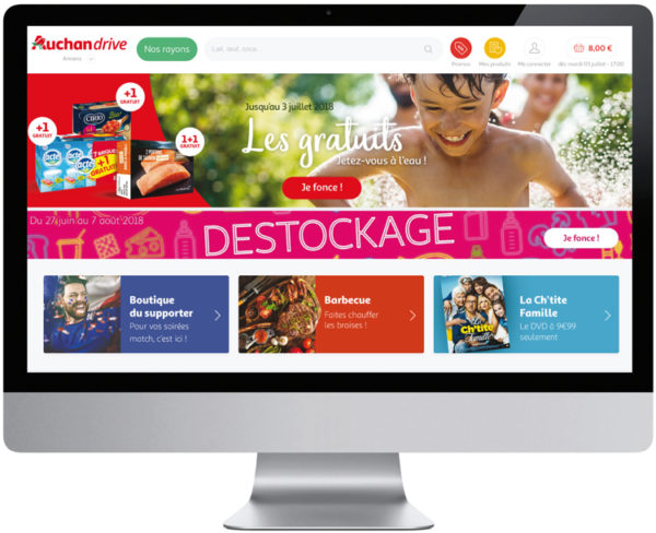 Test Grande Conso : la nouvelle interface Auchan Drive - Olivier Dauvers