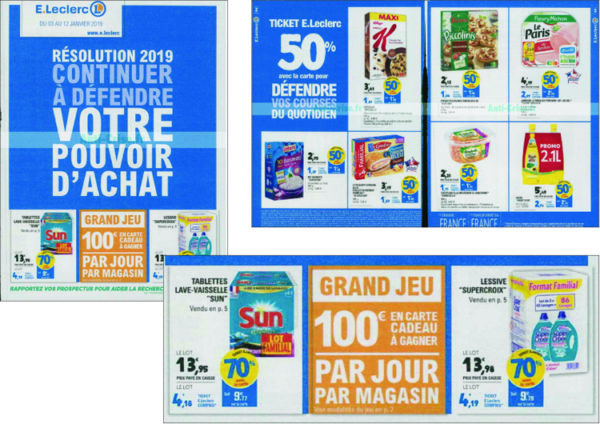 2019 : les premiers prospectus Leclerc - Olivier Dauvers