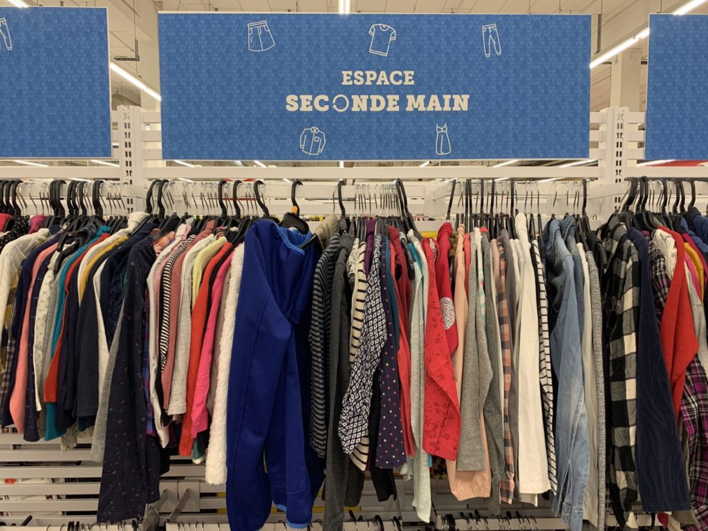 Découvrez le 1er espace "Textile seconde main" de Système U - Olivier ...