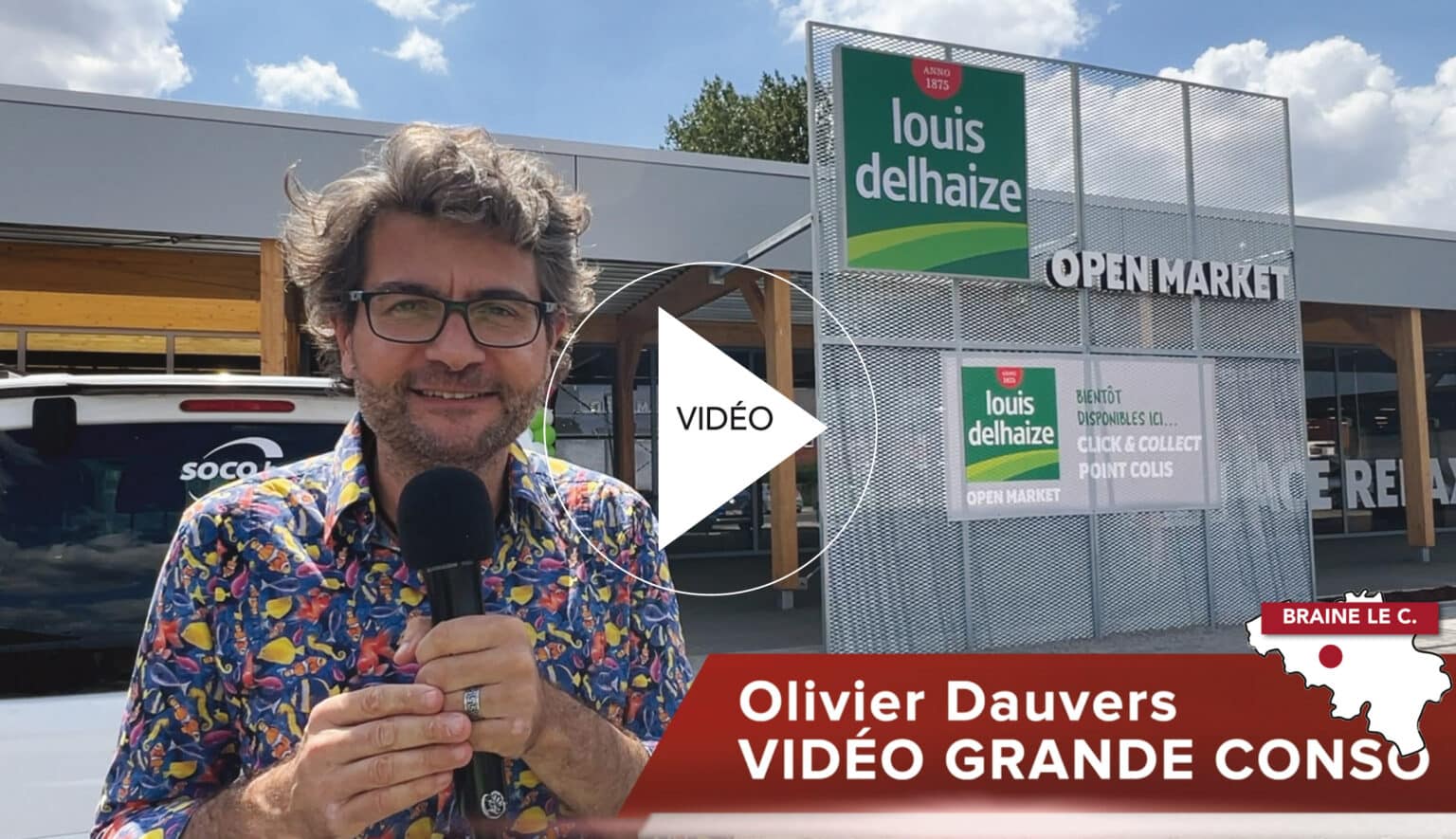 Supermarché : Découvrez le nouveau concept Louis Delhaize (appelé à ...