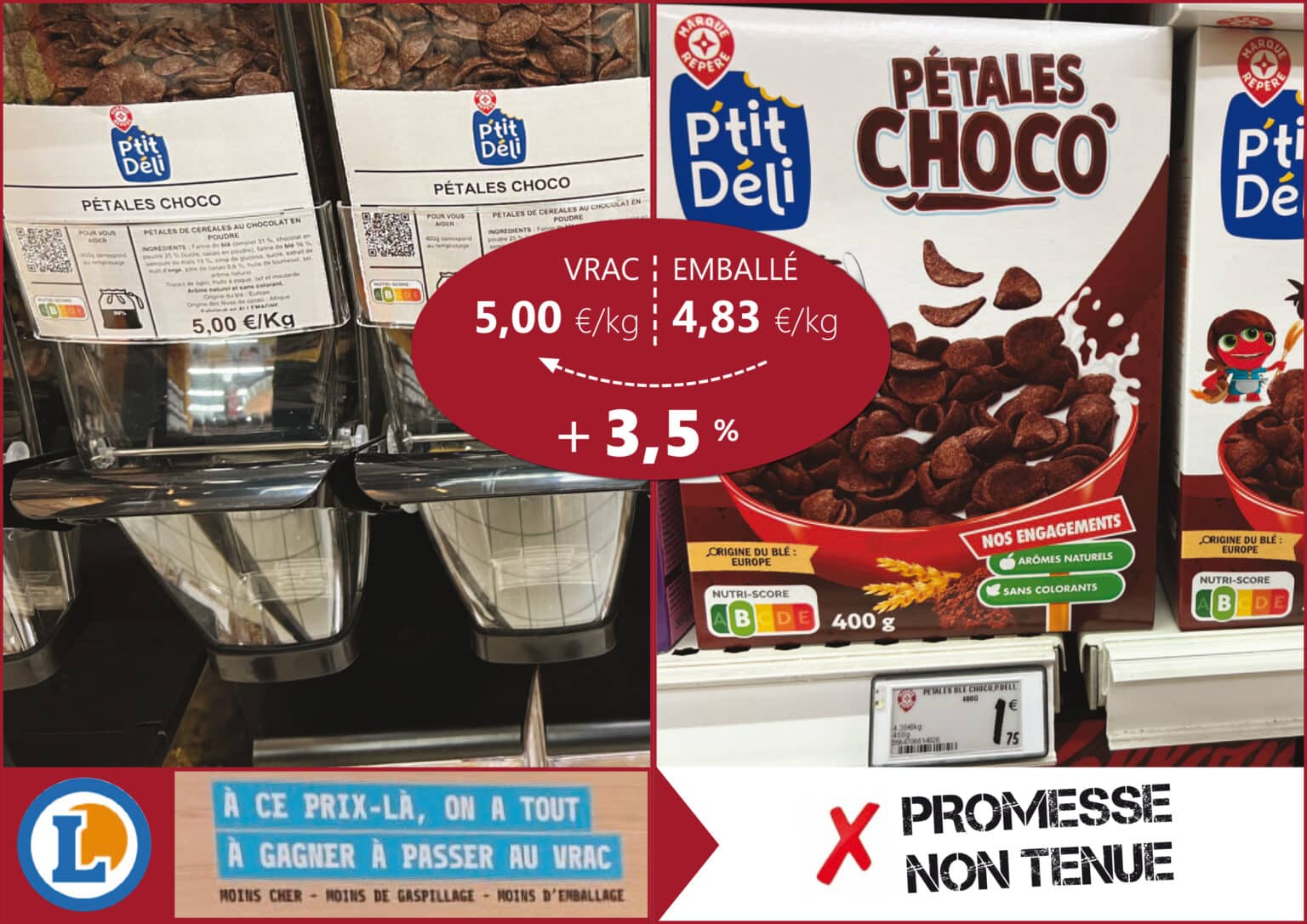 Vrac : que valent les prix Leclerc ? - Olivier Dauvers