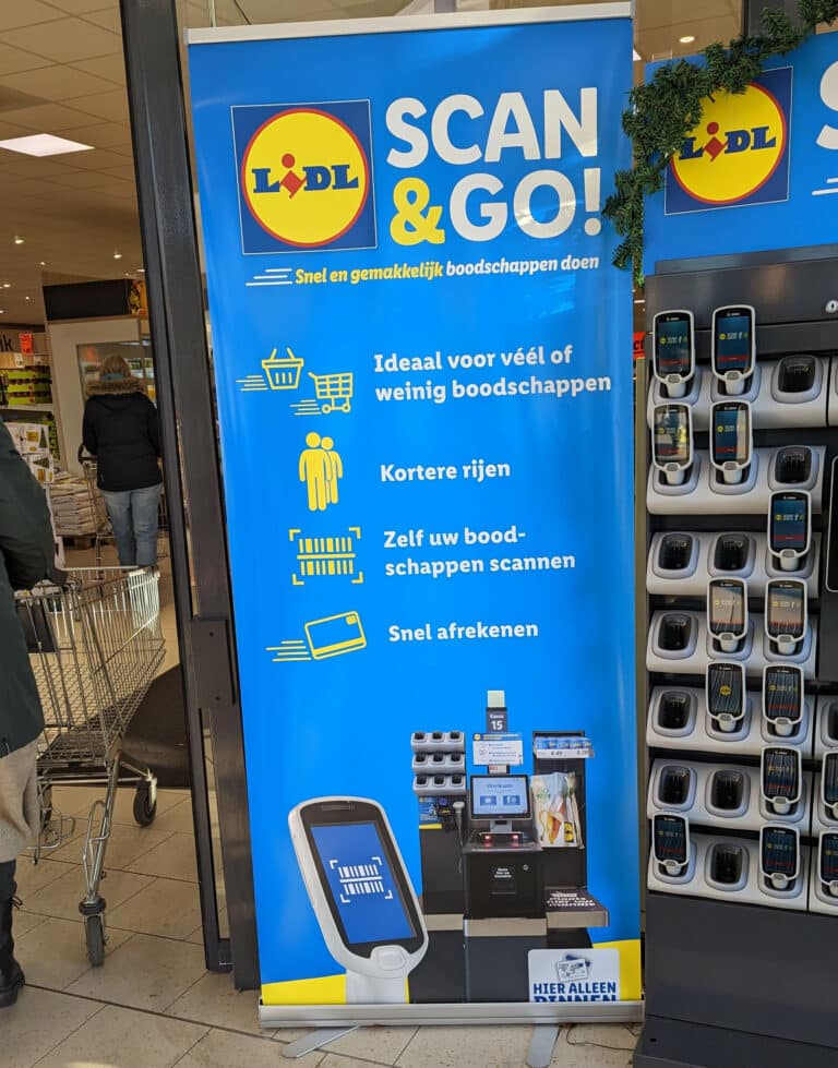 Encaissement : après le self-checkout, Lidl teste le self-scanning ...