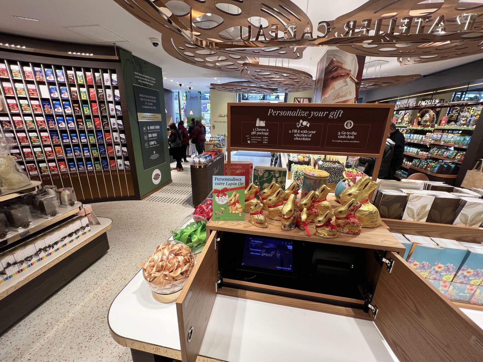Découvrez la (nouvelle) boutique Lindt de Paris Opéra - Olivier Dauvers