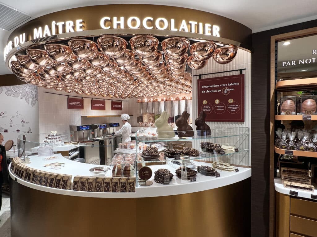 Découvrez la (nouvelle) boutique Lindt de Paris Opéra - Olivier Dauvers