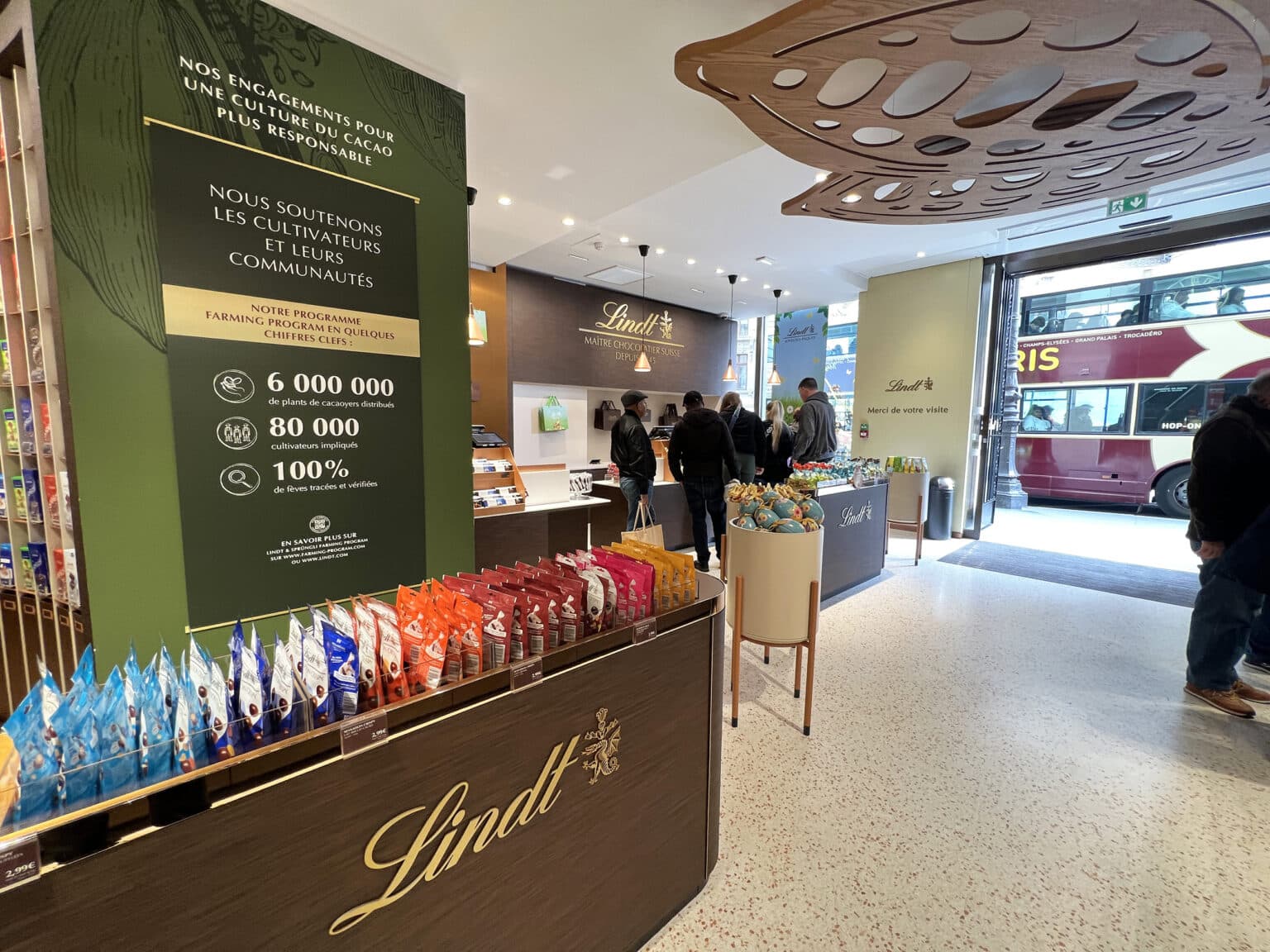 Découvrez la (nouvelle) boutique Lindt de Paris Opéra - Olivier Dauvers