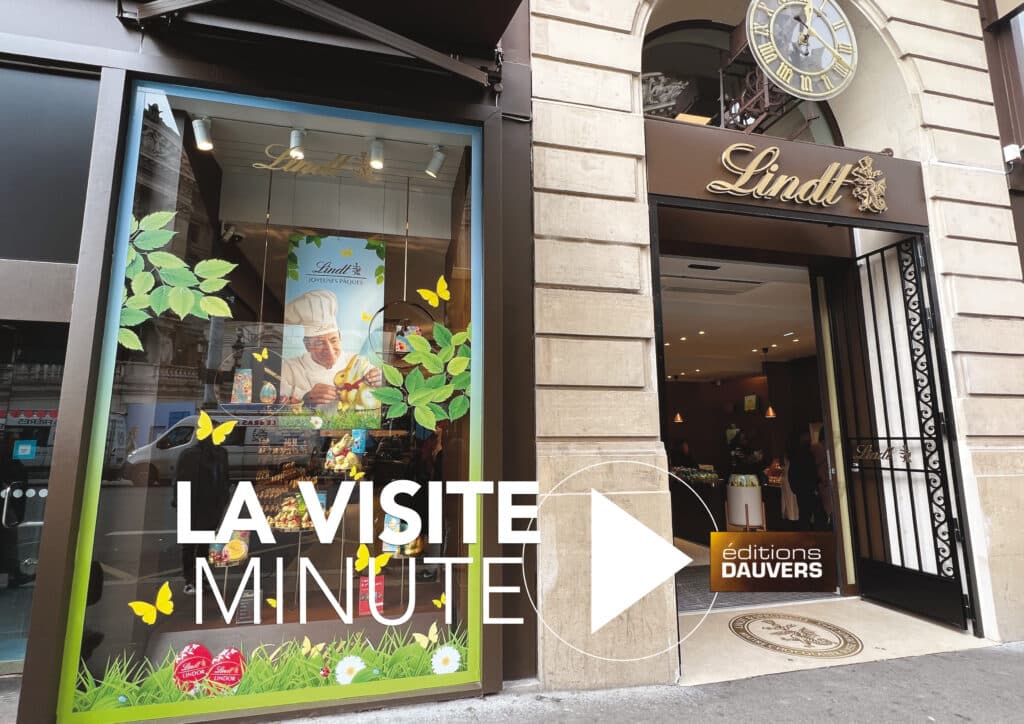 Découvrez la (nouvelle) boutique Lindt de Paris Opéra - Olivier Dauvers