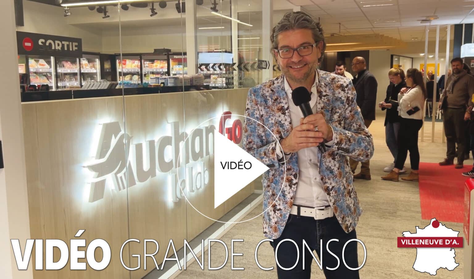 VIDÉO : Découvrez le nouveau magasin autonome Auchan Go - Olivier Dauvers