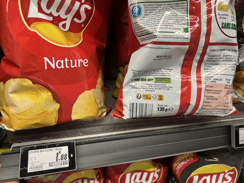 Franprix / Lay's : la shrinkflation par l'exemple... - Olivier Dauvers