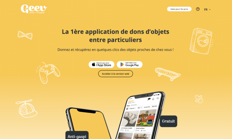 Geev, application de dons d'objets, ouvre son premier magasin "gratuit ...