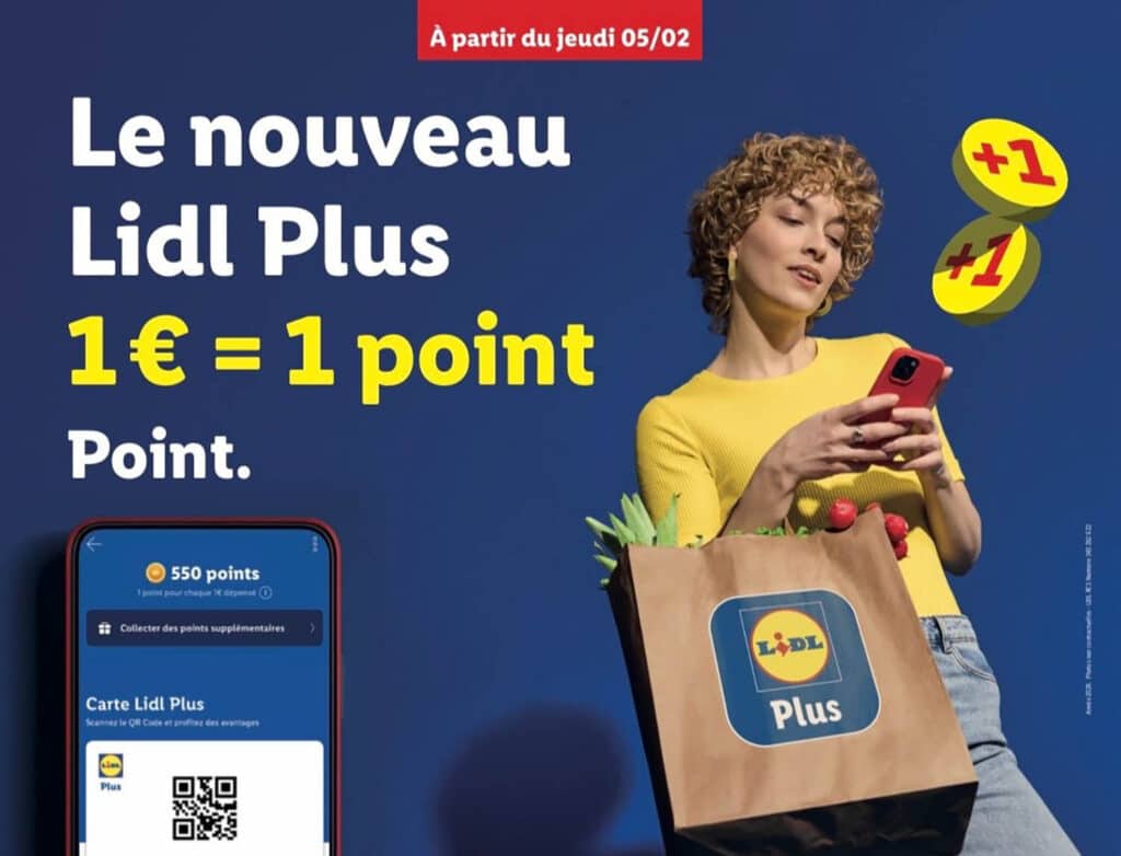 Lidl lance "1 € = 1 point" : enfin un vrai programme de fidélité ...