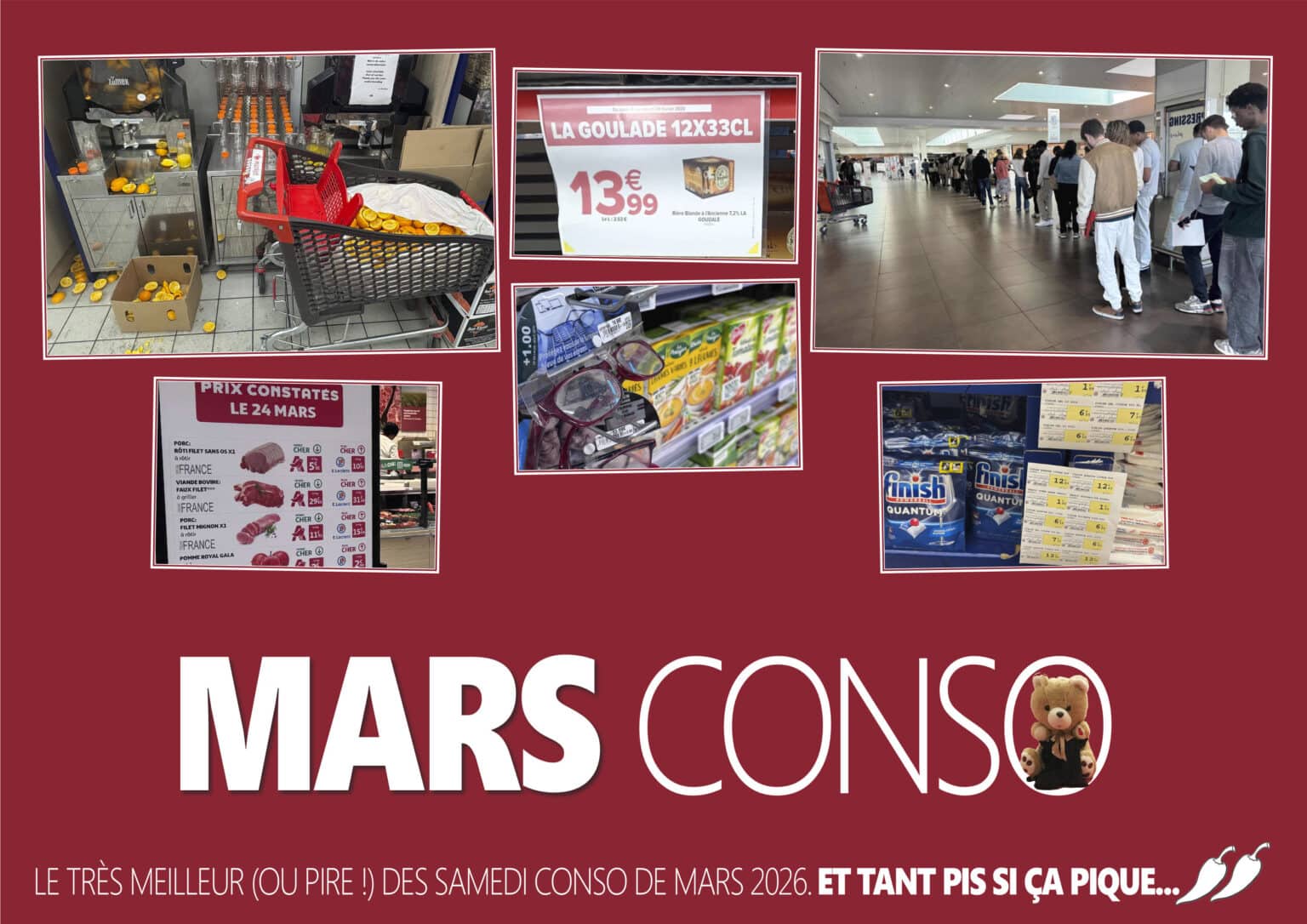 MARS CONSO : le très meilleur (ou pire !) des SAMEDI CONSO du mois ...