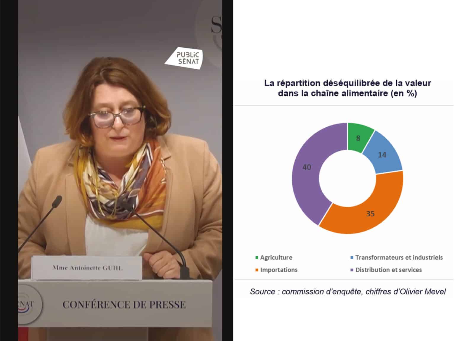 Le "camembert" du rapport Guhl : même l'auteur le nuance... (c'est dire ...